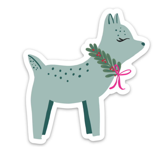 Oh Deer Baby Fawn Sticker – Oh So Chic Designs