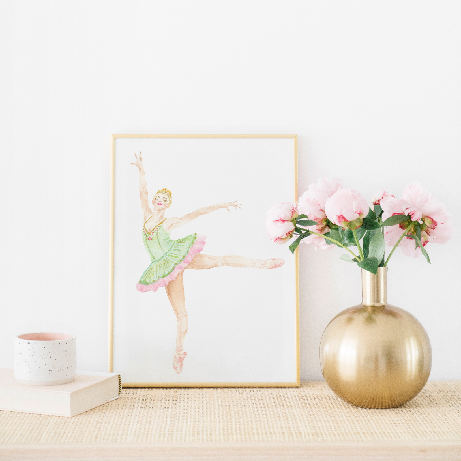Dew Drop Fairy Art Print – Oh So Chic Designs