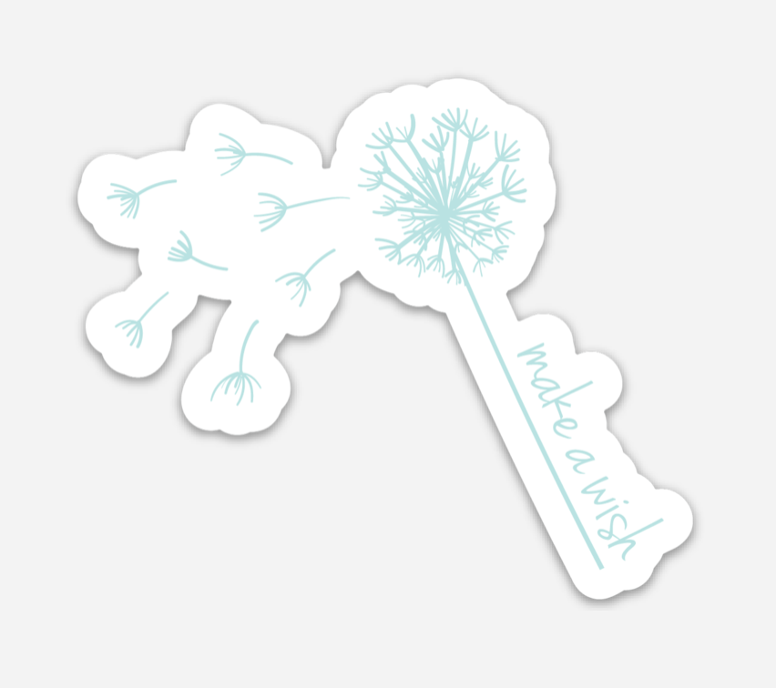 Dandelion Wishes Sticker – Oh So Chic Designs